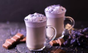 Hot/Iced UBE Latte (Purple Yam Coffee) Recipe - Bite N Sip
